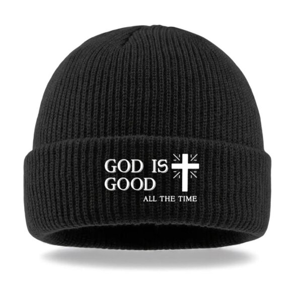 Accessories | New God Is Good Black With White Graphic Adjustable Black ...